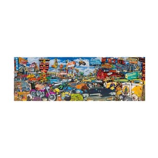 John Roy 'Western Collage 11' Canvas Art - Bed Bath & Beyond - 39538516