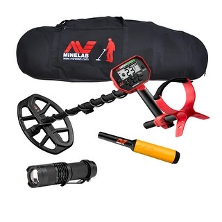 Minelab Vanquish 440 Metal Detector w/ Pro-Find 35 Pinpointer & Case ...