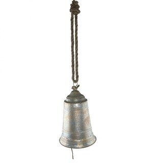 Hanging Silver Bell Decoration - Bed Bath & Beyond - 42453157