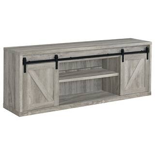 Brockton 71-inch 2-door Engineered Wood TV Stand - Bed Bath & Beyond ...