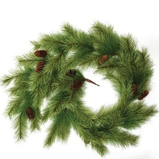 Rustic Eastern White Pine Garland with Pinecones for Holiday Decor - 6 ...
