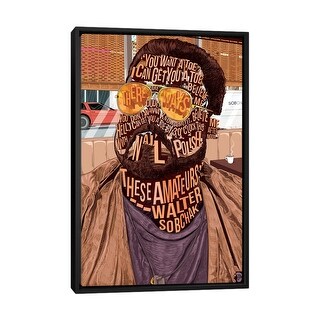 iCanvas "Walter" by Nate Jones Design Framed - Bed Bath & Beyond - 37113410