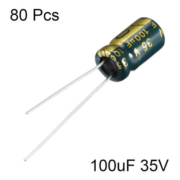 Aluminum Radial Electrolytic Capacitor Low ESR 100uF 35V 6.3x11mm ...