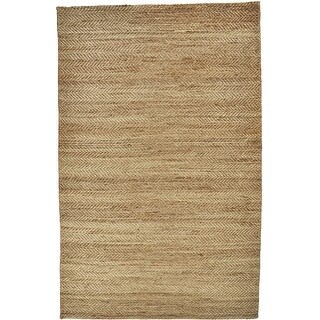 4' X 6' Tan Orange And Brown Hand Woven Area Rug - 3'6" - Bed Bath ...