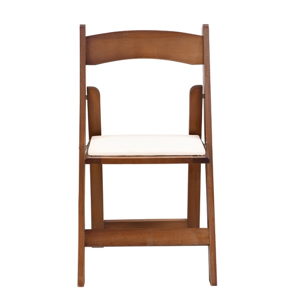Living accents foldable 1 natural wood foldable chair brown store