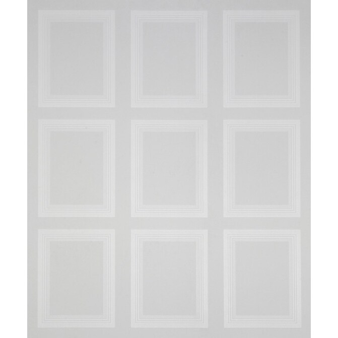 white square panel wallpaper