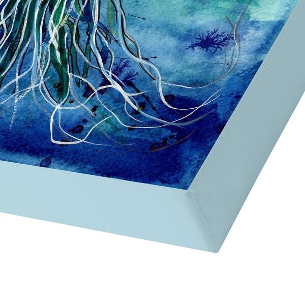 Americanflat - 8" x 10" Emperor Jellyfish by Sam Nagel Wrapped Canvas ...