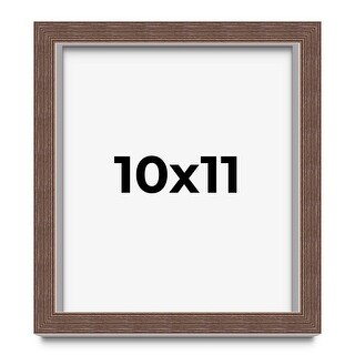 10x11 Shadow Box Frame Brown | 1.125 inches Deep Real Wood Rustic - Bed ...