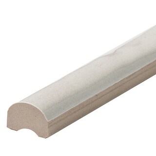 The Tile Life Waverly 3x12 Porcelain Polished Ceramic Chair Rail Wall ...