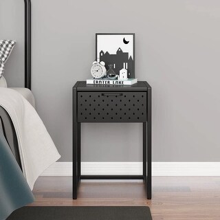 Side Tables,Accent Table,Features Levellers on The Bottom,Drawer with ...