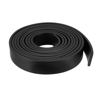 Solid Rectangle Rubber Seal Strip 30mm Wide 5mm Thick, 3 Meters Long ...