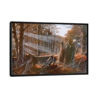 iCanvas "Royal Flush Ruffed Grouse" by Anderson Art Framed Canvas Print ...