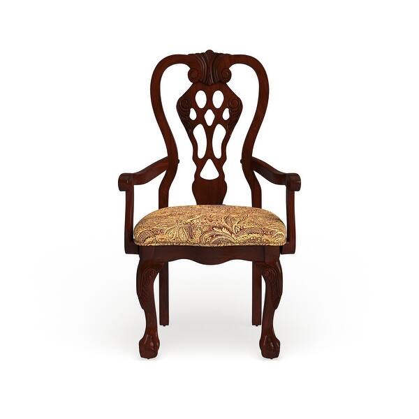 Furniture of America Carpia Formal Cherry Dining Chair (Set of 2) - On ...