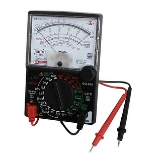 TY-360 Battery Powered AC/DC Voltage Resistance Test Analog Multitester ...