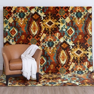 Mohawk home Aztec Diamond Multi Area Rug - On Sale - Bed Bath & Beyond ...