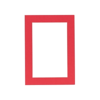 20x30 Mat Bevel Cut for 14x25 Photos - Acid Free Cardinal Red Precut ...