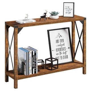 43 Inch Farmhouse Console Table - Bed Bath & Beyond - 39553782