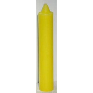 9" Yellow pillar candle - Bed Bath & Beyond - 22318738