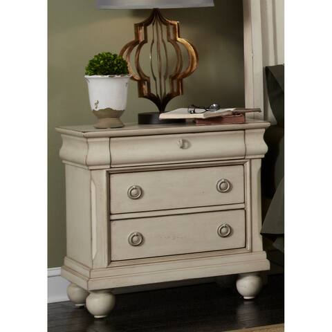 Liberty Traditions II Rustic White Night Stand - Overstock - 18705663