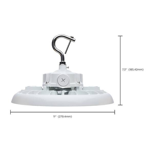 Wattage 80W/100W/120W CCT Selectable 3K/4K/5K LED UFO High Bay 120-347V ...