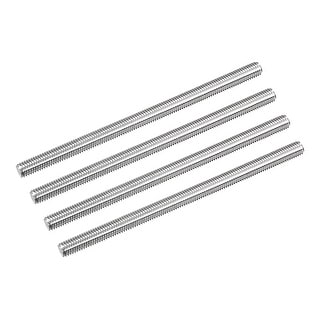 Fully Threaded Rod M8 x 140mm 1.25mm Pitch 304 Stainless Steel Right ...