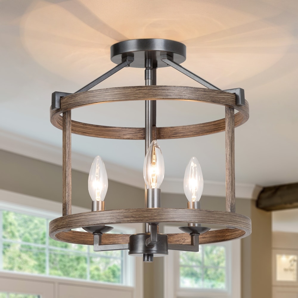 Rustic Flush Mount Ceiling Lights - Bed Bath & Beyond