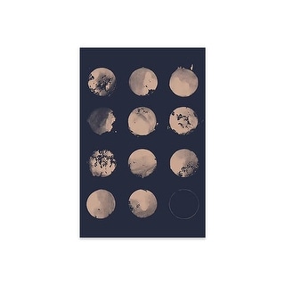 12 Moons Print On Acrylic Glass by Florent Bodart - Bed Bath & Beyond ...