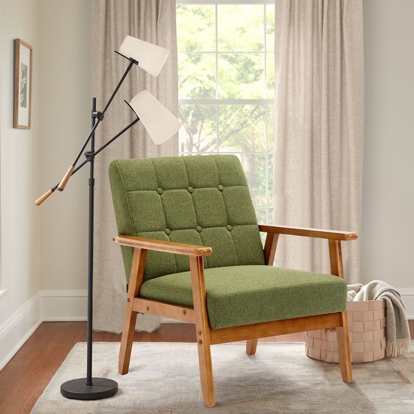 Arkin wooden frame accent chair store