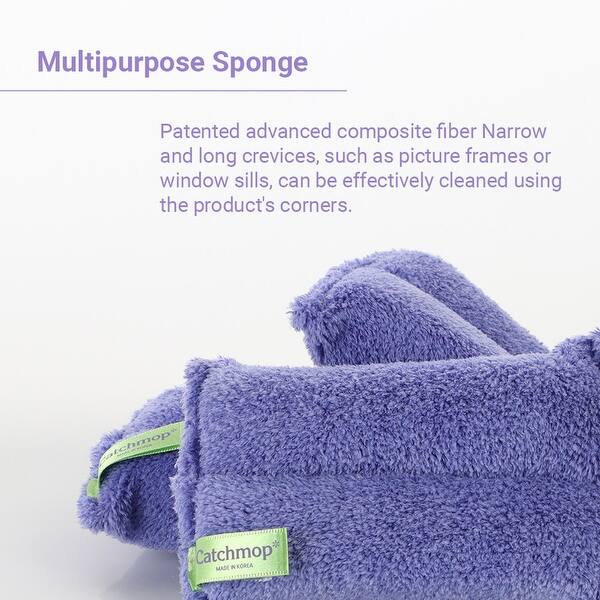 Multipurpose Sponge, Easy to wipe between frames of the windows (3 sets ...