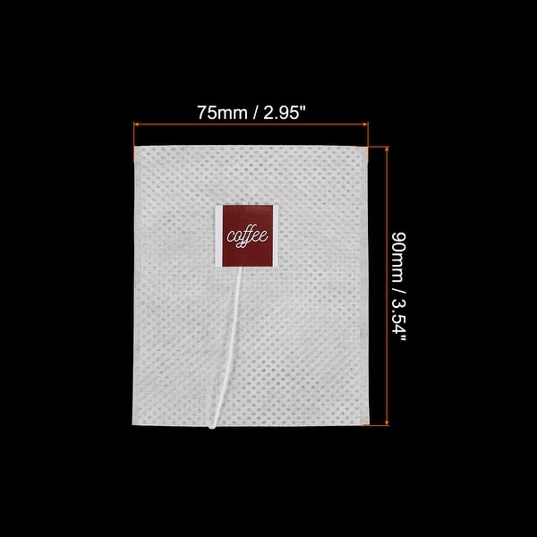 Cold Brew Coffee Filter 3.54x2.95 Inch Quick Filtration with Rope Pack ...