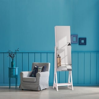 Full Mirror Simple Jewelry Storage Mirror Cabinet - Bed Bath & Beyond ...