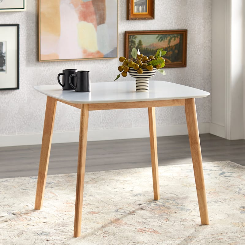 Simple Living Modern Dining Table - White - Overstock - 20004598