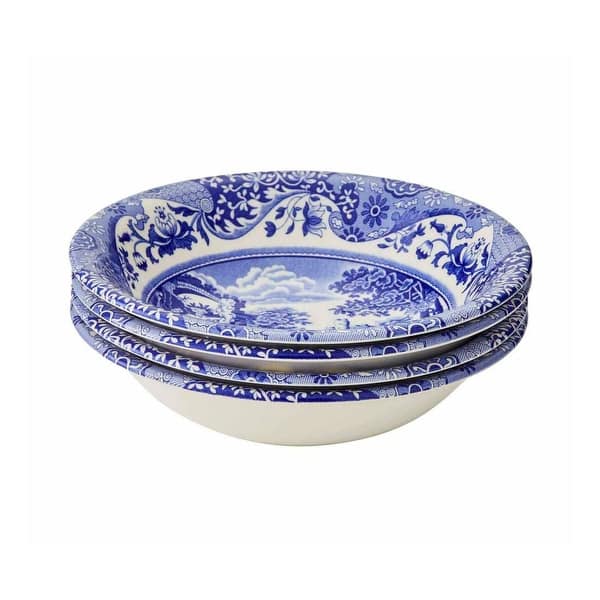 Spode Set of 4 Blue Italian Cereal Bowls - 6.5 inch - Bed Bath & Beyond - 38289508