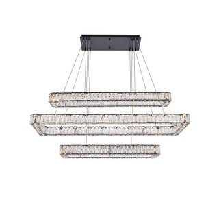 Indigo Home 50 inch LED triple rectangle pendant - Bed Bath & Beyond ...