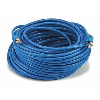 Monoprice Voice and Data Patch Cord: 6A, RJ45, RJ45, 100 ft Lg - Patch ...