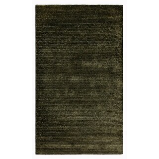 2' x 8' Seaweed Green Modern Shimmery Runner Rug - Bed Bath & Beyond ...