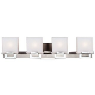 Philips F442236NV Square 4 Light Bathroom Vanity Light - Grey - Bed ...