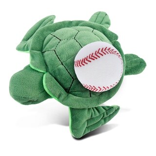 DolliBu Soft Huggable Sea Turtle Stuffed Animal with Baseball Plush - 6 ...