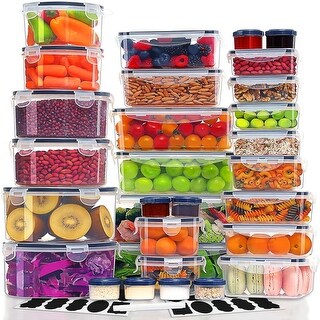 60-Piece Large Food Storage Containers Set - Bed Bath & Beyond - 39079919