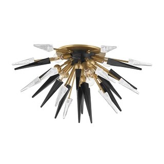 Hudson Valley Lighting Sparta 6 Light 28" Wide Flush Mount Ceiling ...