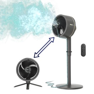 FlexBreeze Pedestal & Tabletop, Portable Oscillating Fan with Remote ...