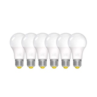 Wind Down A19 60 Watt Dimmable 2700K LED Light Bulb by Brilli (6 Pack ...