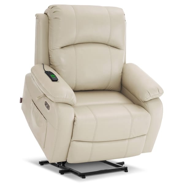 MCombo Small-Wide Power Lift Recliner Chair with Massage and Heat for ...