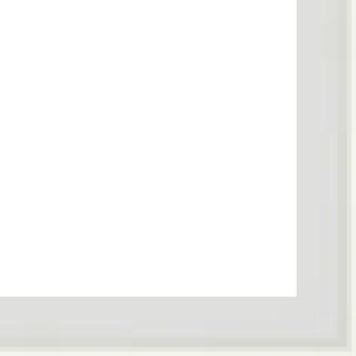 Canvas Floater Frame Moulding (Wood) - Contemporary White Finish - 1 ...