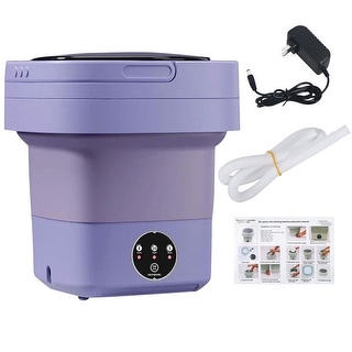 Portable Folding Washing Machine for Laundry - 8L Capacity - Bed Bath ...