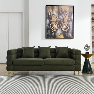 81 Inch Oversized 3 Seater Sectional Sofa - Bed Bath & Beyond - 38387366