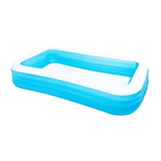 Inflatable Swim Center Family Lounge Pool - 120" x 72" x 22" - Bed Bath ...