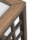 Liberty Furniture Bayhill Trellis Glass Top Cocktail Table, End Table ...