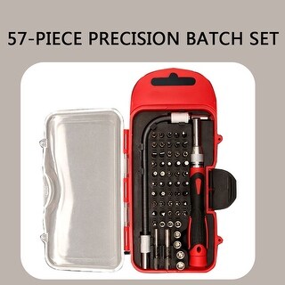 57-Piece Precision Batch Set,Durable Metal Tool Belt Organizer - Bed ...