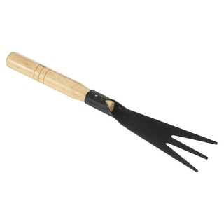 11.8" 3 Tines Hand Gardening Fork, Manganese Steel Digging Pitch Fork ...